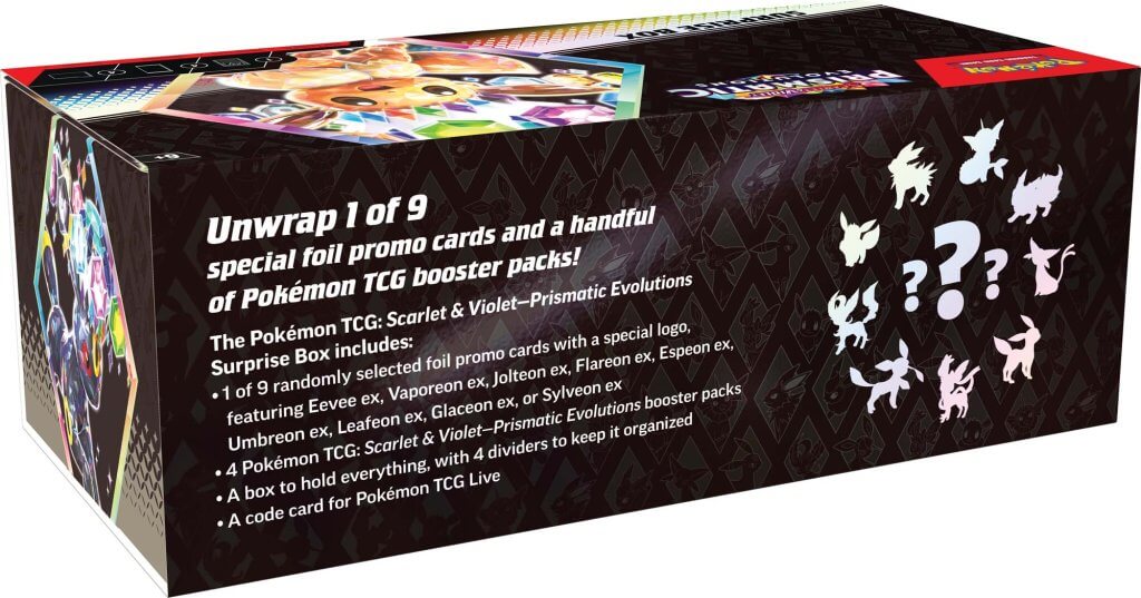 [PREORDER] POKEMON TCG Scarlet & Violet 8.5 Prismatic Evolutions Surpr ...