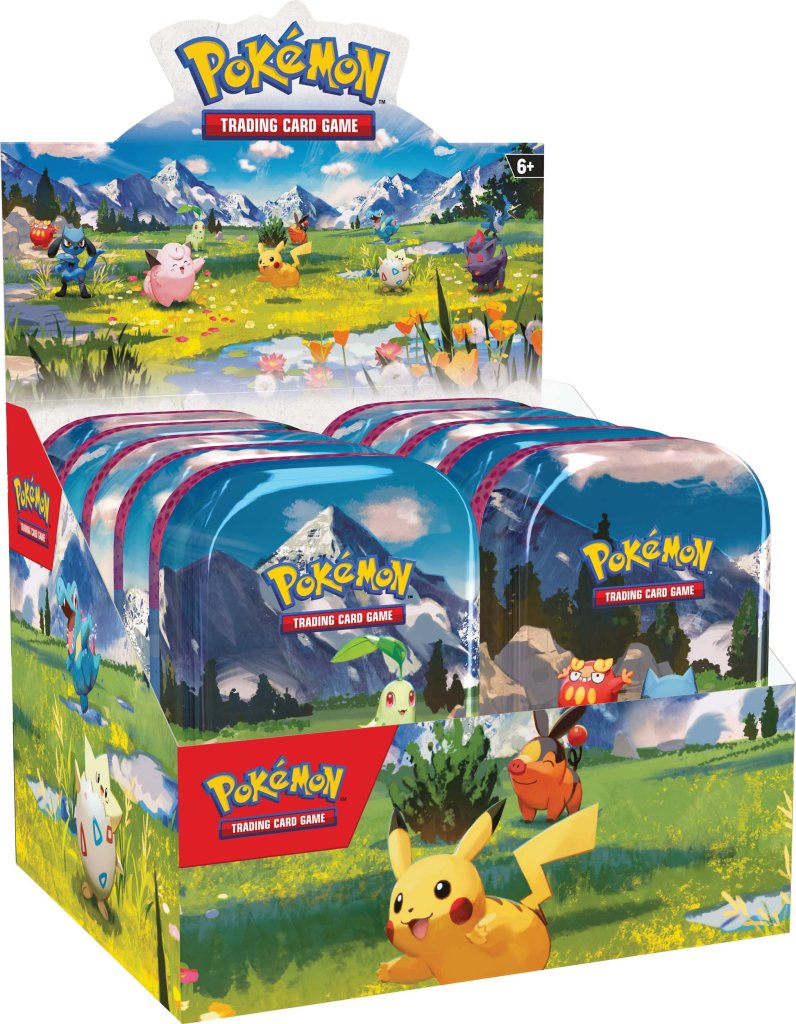 [PREORDER] Pokémon TCG: Mega Evolution— Ascended Heroes Mini Tin Displ ...