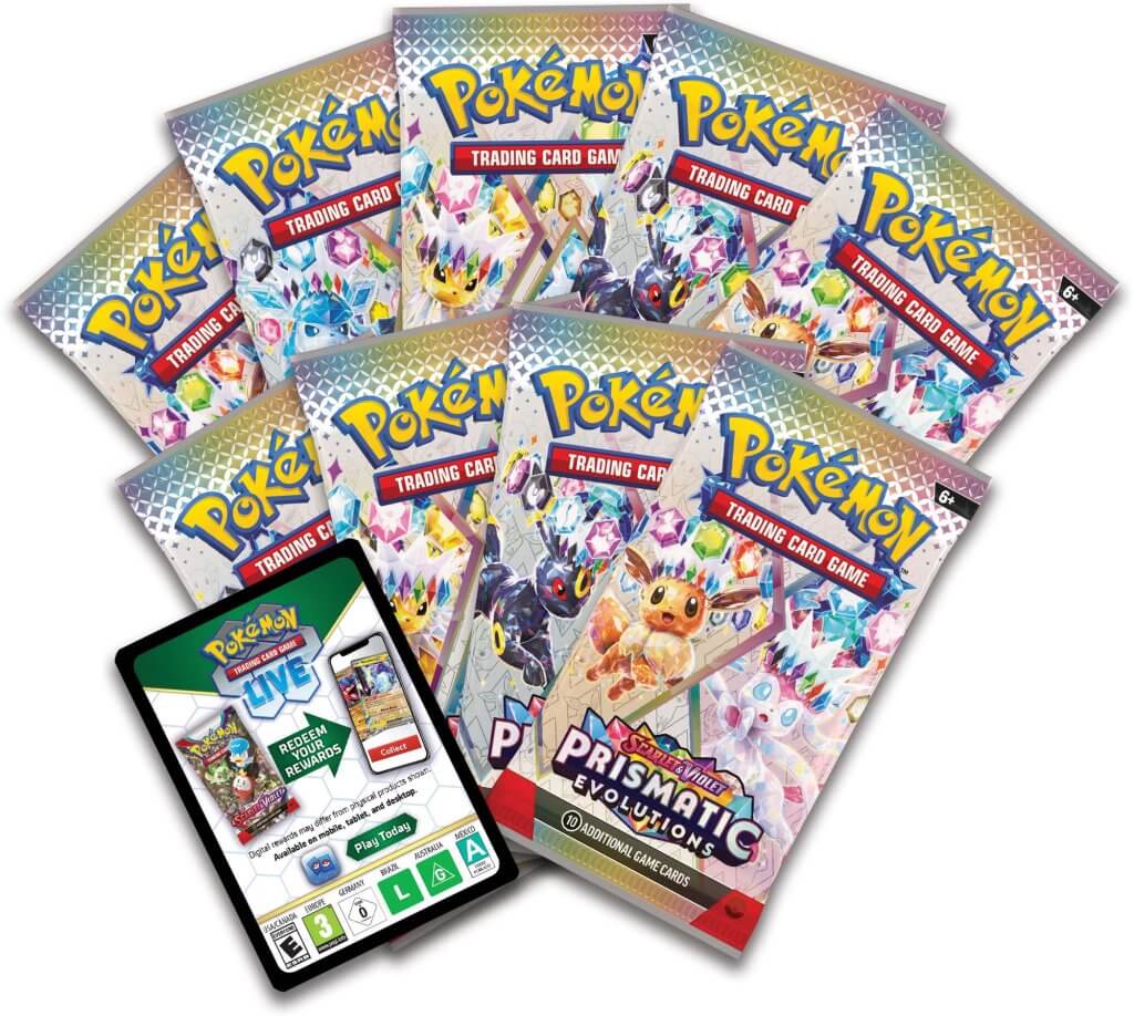 POKEMON TCG Scarlet & Violet 8.5 Prismatic Evolutions Elite Trainer Bo ...