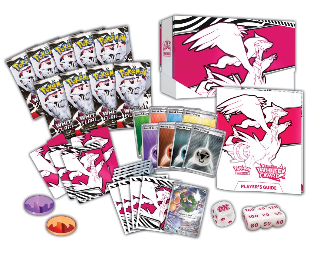 Pokémon TCG: Scarlet & Violet— Black Bolt & White Flare Elite Trainer ...