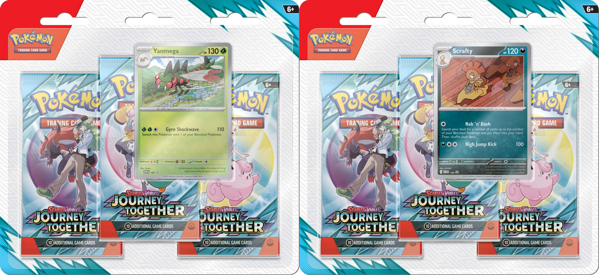 [PREORDER] POKEMON TCG Scarlet & Violet 9 Journey Together Three Boost ...