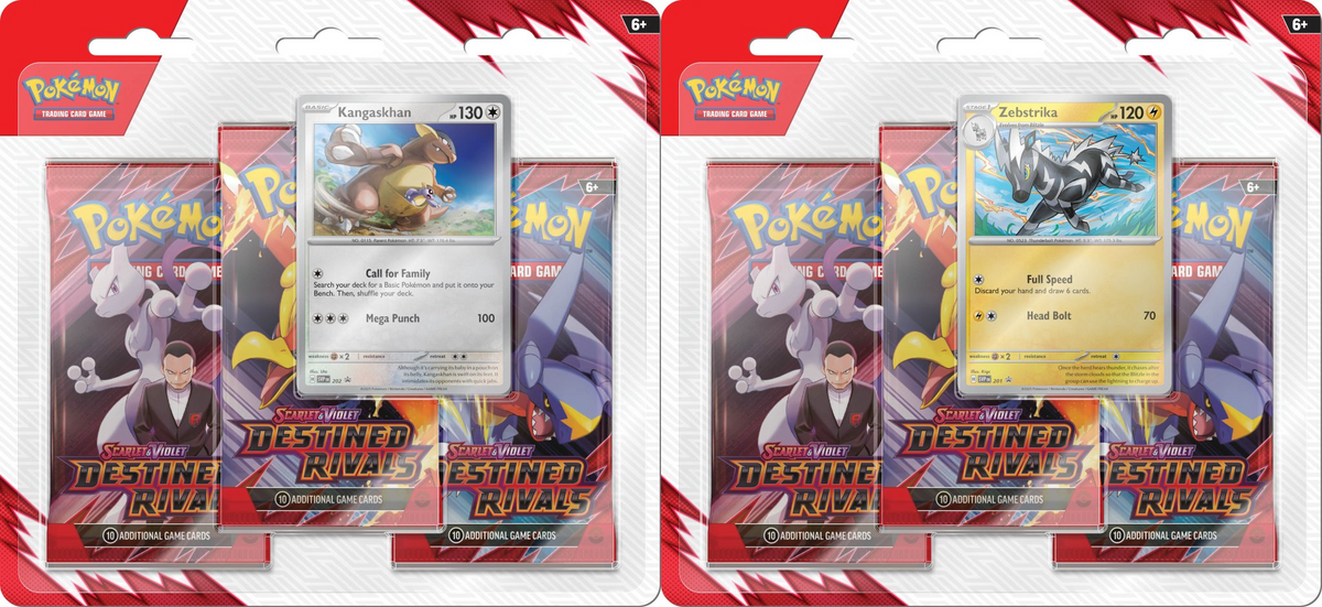 [PREORDER] POKEMON TCG Scarlet & Violet Destined Rivals Three booster ...