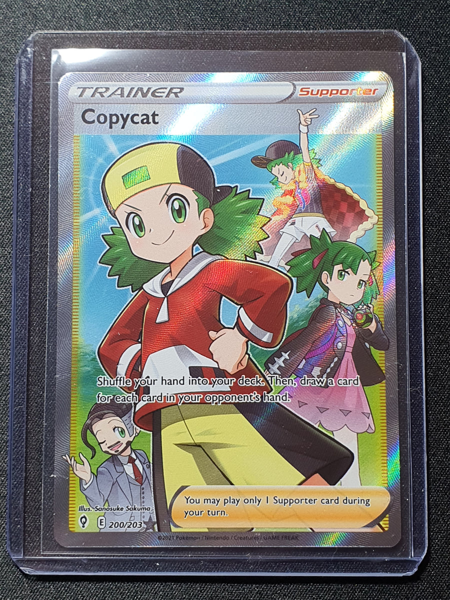 Pokemon Card - Evolving Skies - Copycat Trainer Full Art 200/203 ...