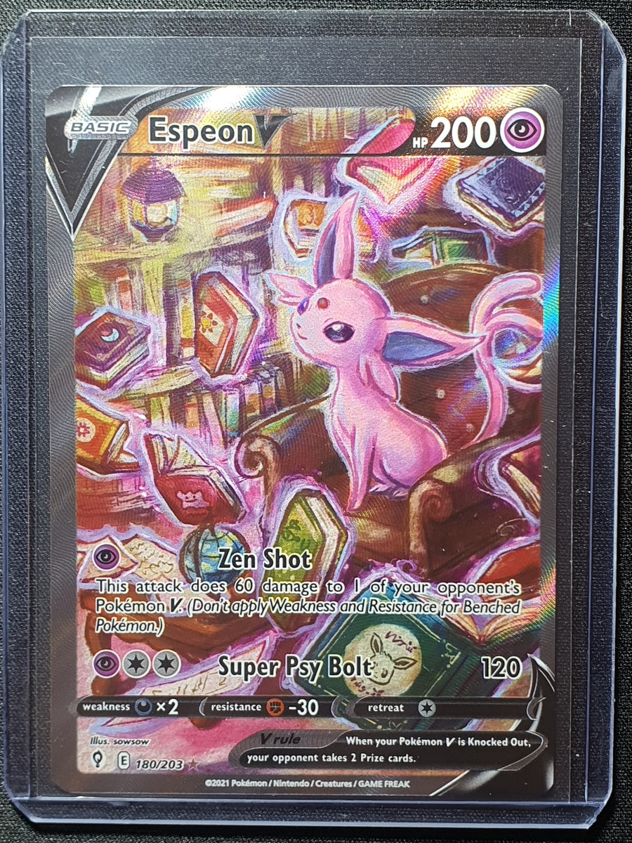 Pokemon Card - Evolving Skies - Espeon V Alt Art 180/203 – Matrix ...