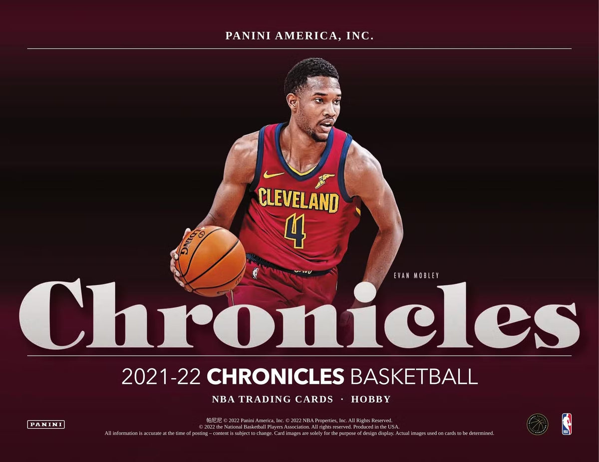 2021-22 Panini Chronicles Basketball Hobby Box – Matrix Collectables