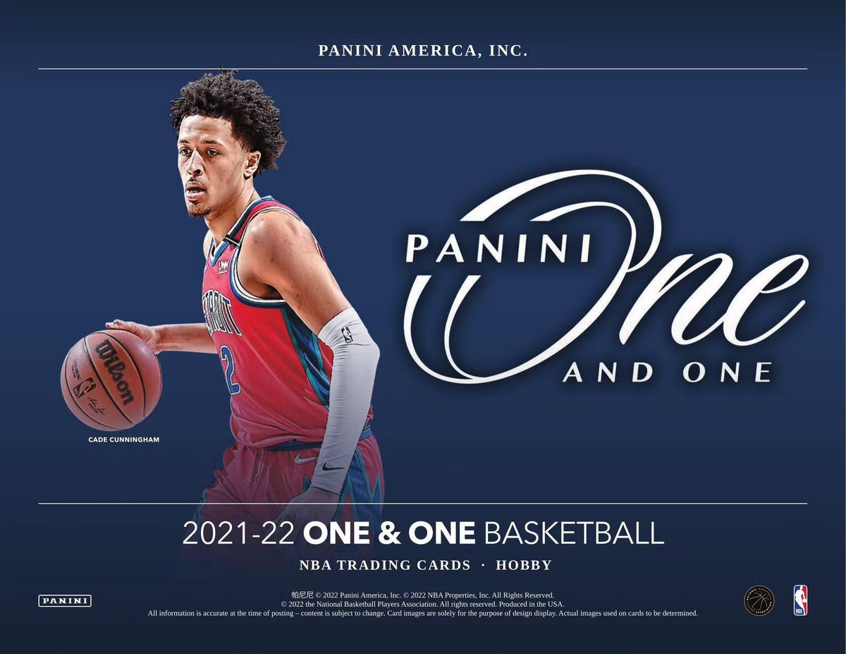 2021-22 Panini One and One Basketball Hobby Box – Matrix Collectables